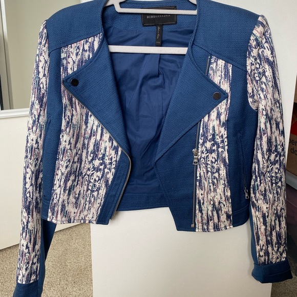 BCBGMaxAzria | Jackets & Coats | Bcbg Cropped Tweed Jacket | Poshmark